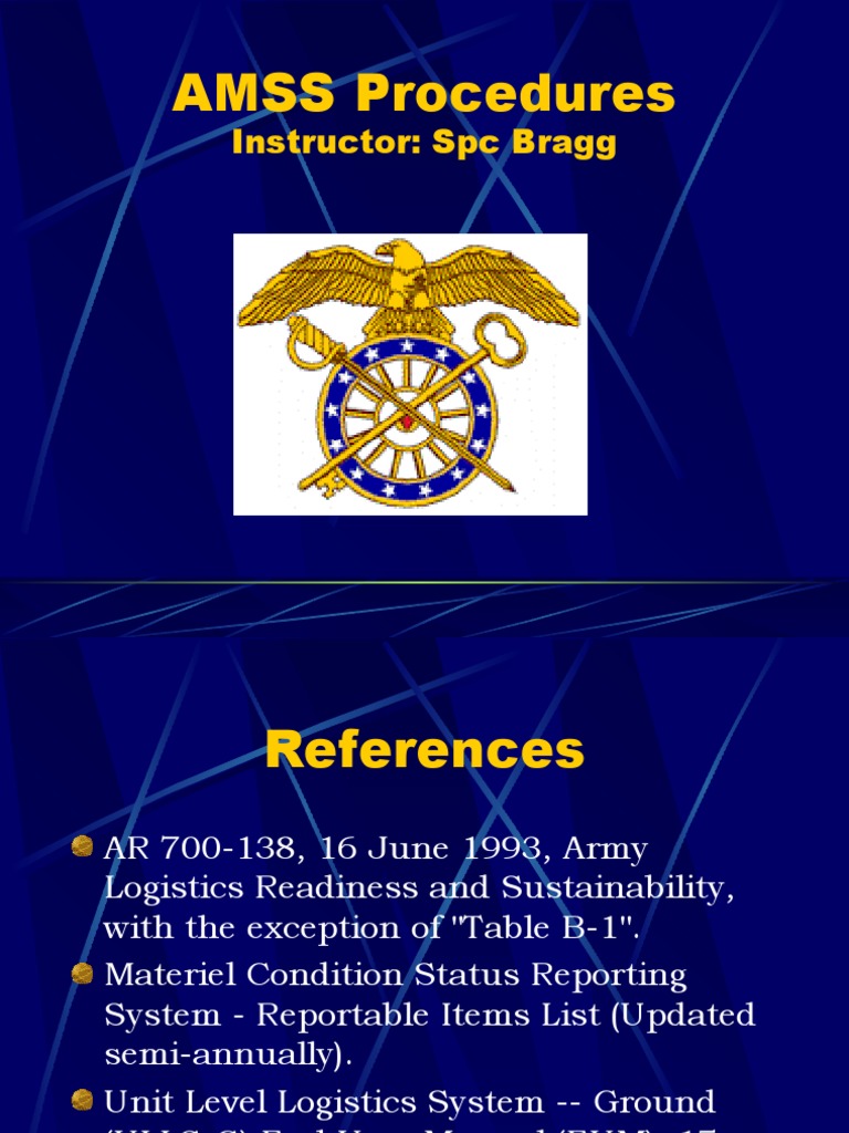 Amss Procedures | PDF | Floppy Disk | Computer Data