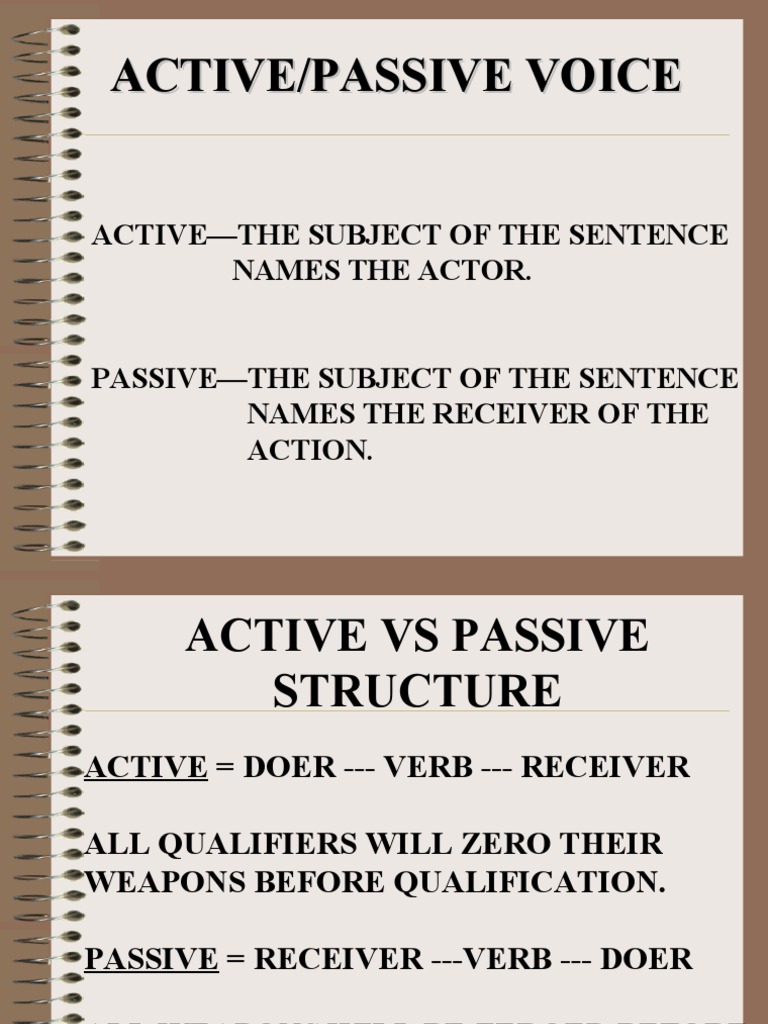 The Active Versus Passive | PDF