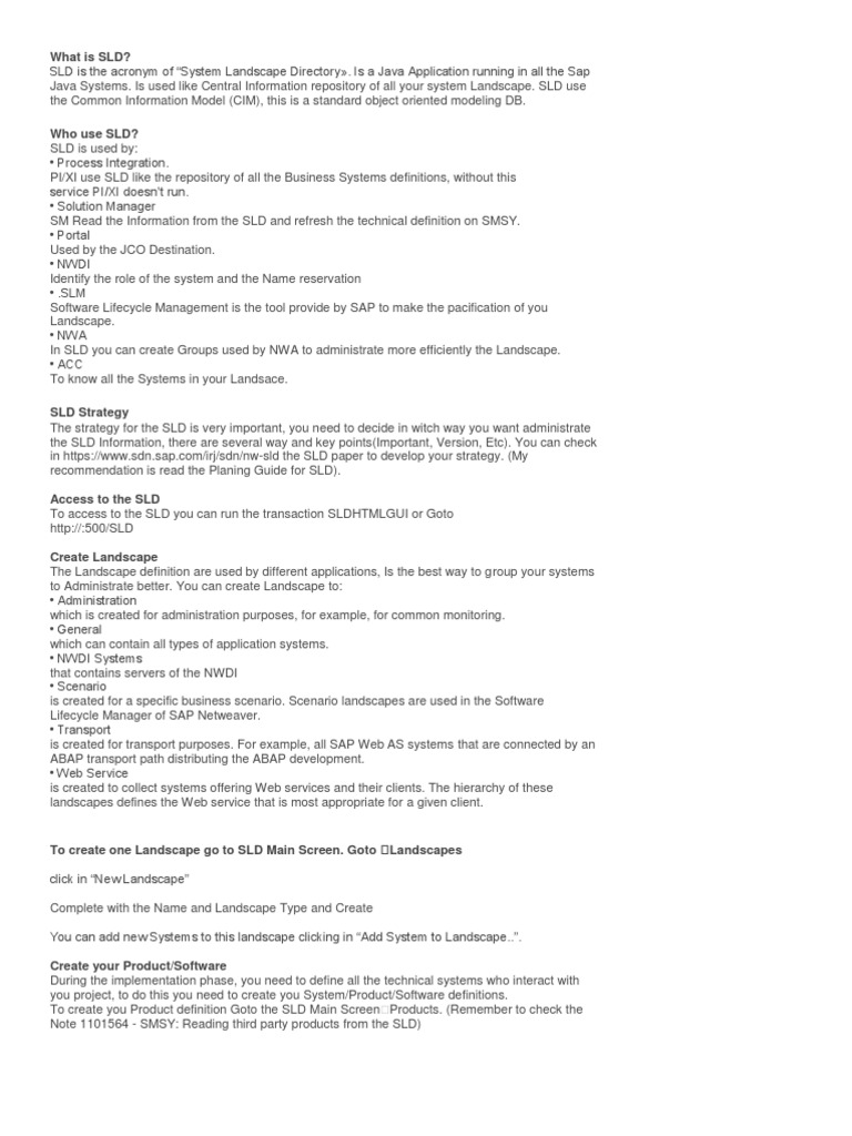 What Is SLD | PDF | Software | Digital Technology