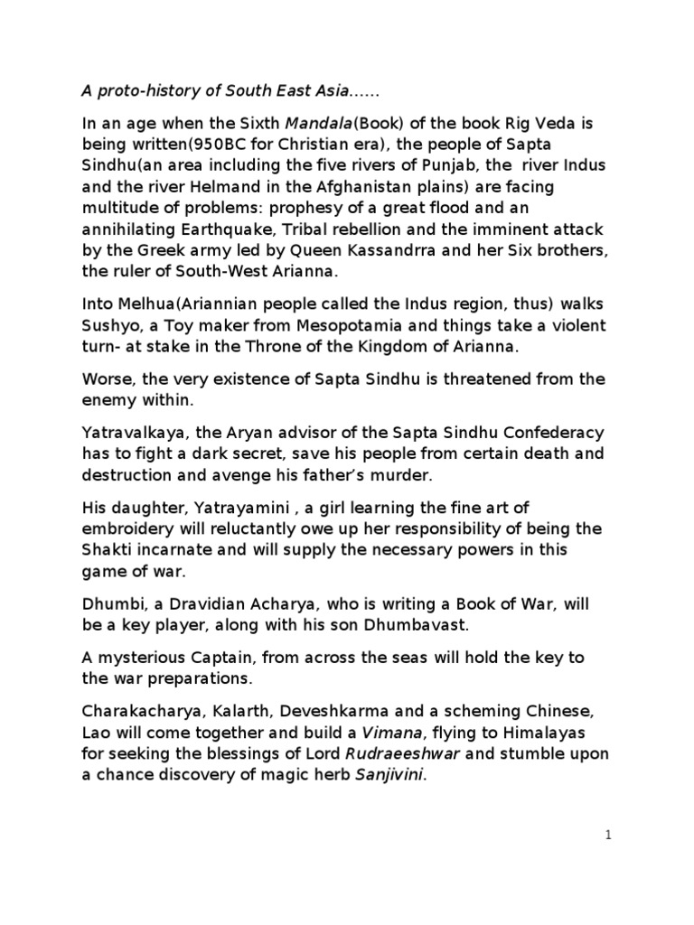 The Chronicle of Sapta Sindhu....a short introduction | Indus River ...