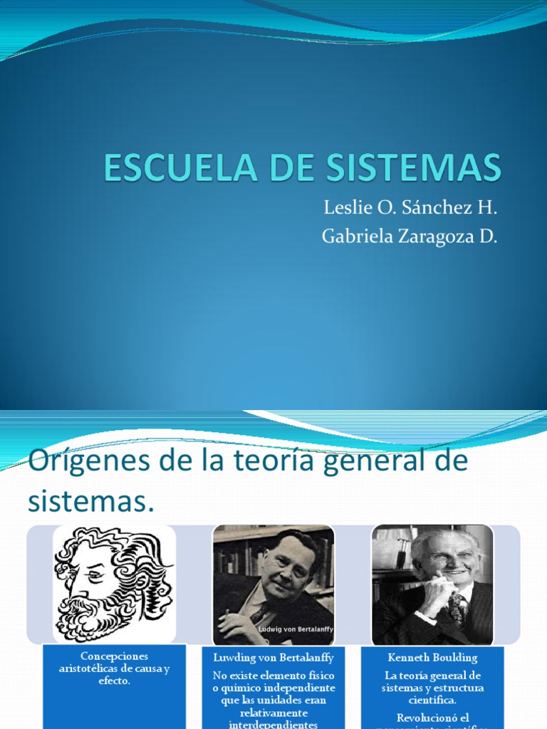Teorias de Los Sistemas | PDF | Teoría de sistemas | Sistema