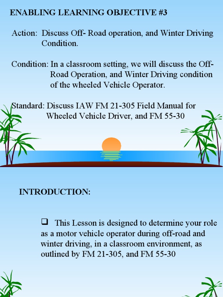 Off-Road and Winter Driving Techniques | PDF | Off Roading | Brake
