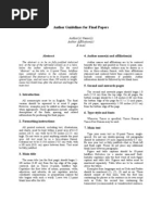 2 Double Column Research Paper Format | PDF | Times New Roman | Typefaces