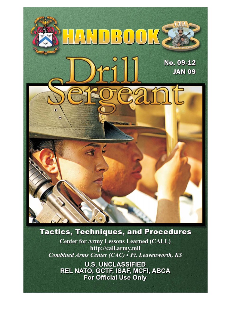 U-FOUO - U.S. Army Drill Sergeant Handbook | PDF | Drill Instructor ...