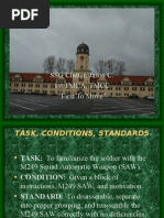 Ranger Tactical Tasks List | PDF | Trigger (Firearms) | Machine Gun