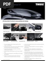 Thule Roof Box Size Guide and Dimensions | PDF | Length | Geometry