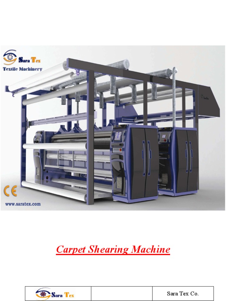 Carpet+Shearing+Machine+(SaraTex).pdf | Machines | Lubricant