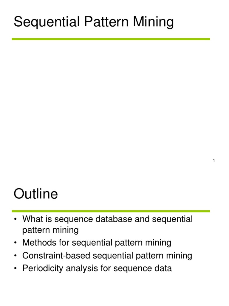 Mining Sequential Patterns | PDF