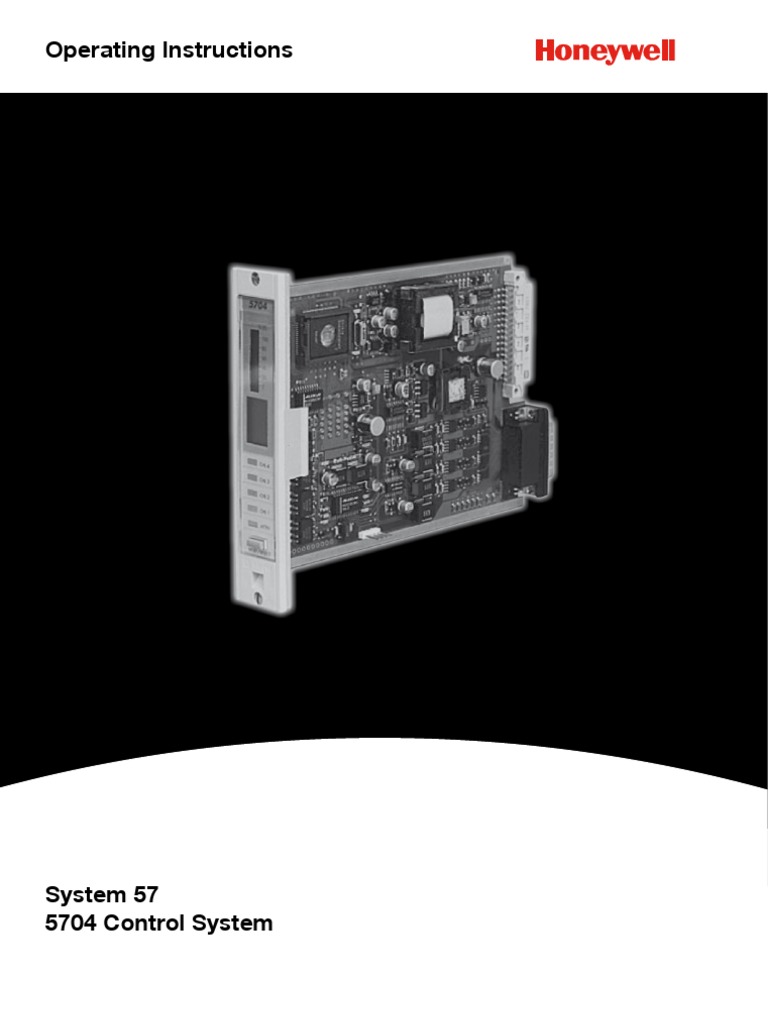 System 57 5704 Control System Manual | Download Free PDF | Power Supply ...