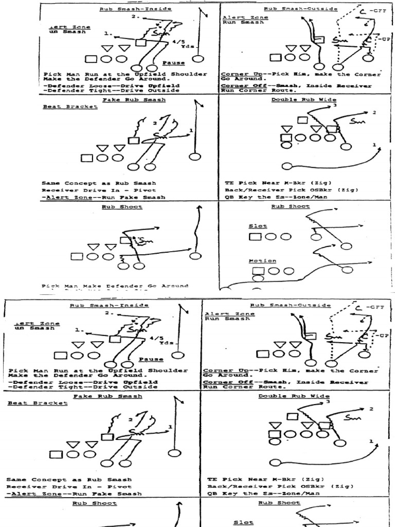 Football Play Sheet | PDF | American Football Teams | Team Sports