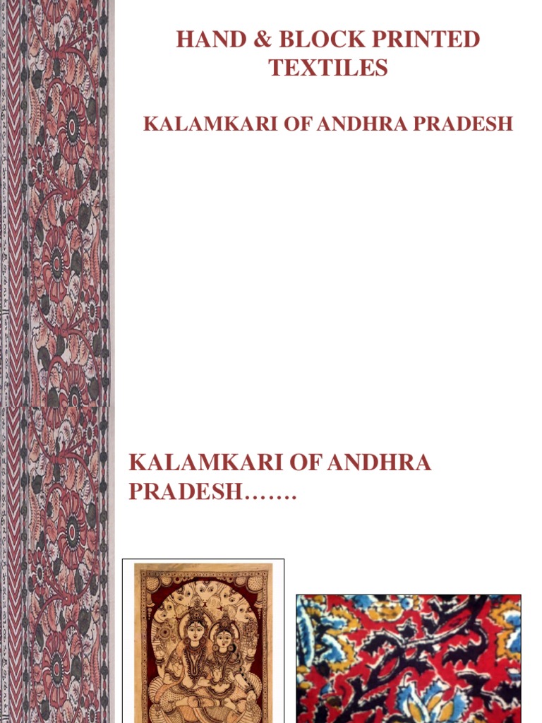 Kalamkari PPT FINAL - PPT | PDF | Paintings | Clothing