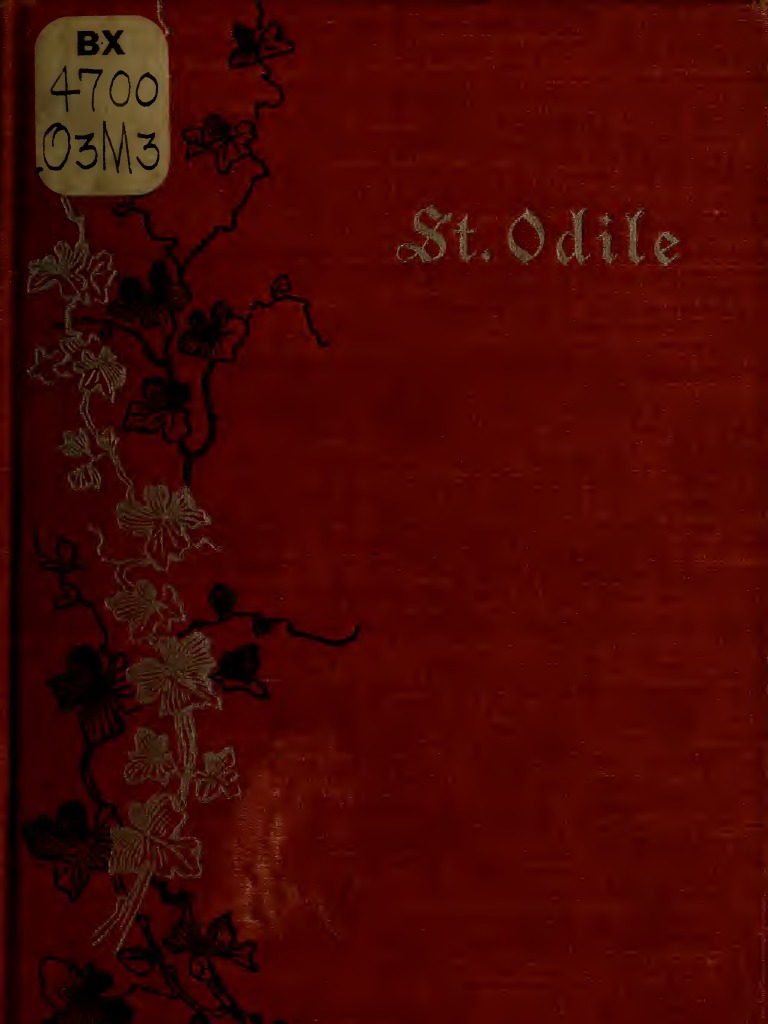 Story of St. Odile | PDF | Sacred | Baptism