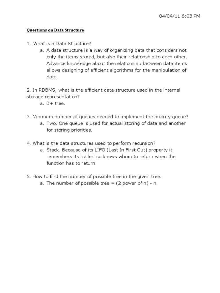 Interview Questions Pdf Class Computer Programming Method Computer Programming