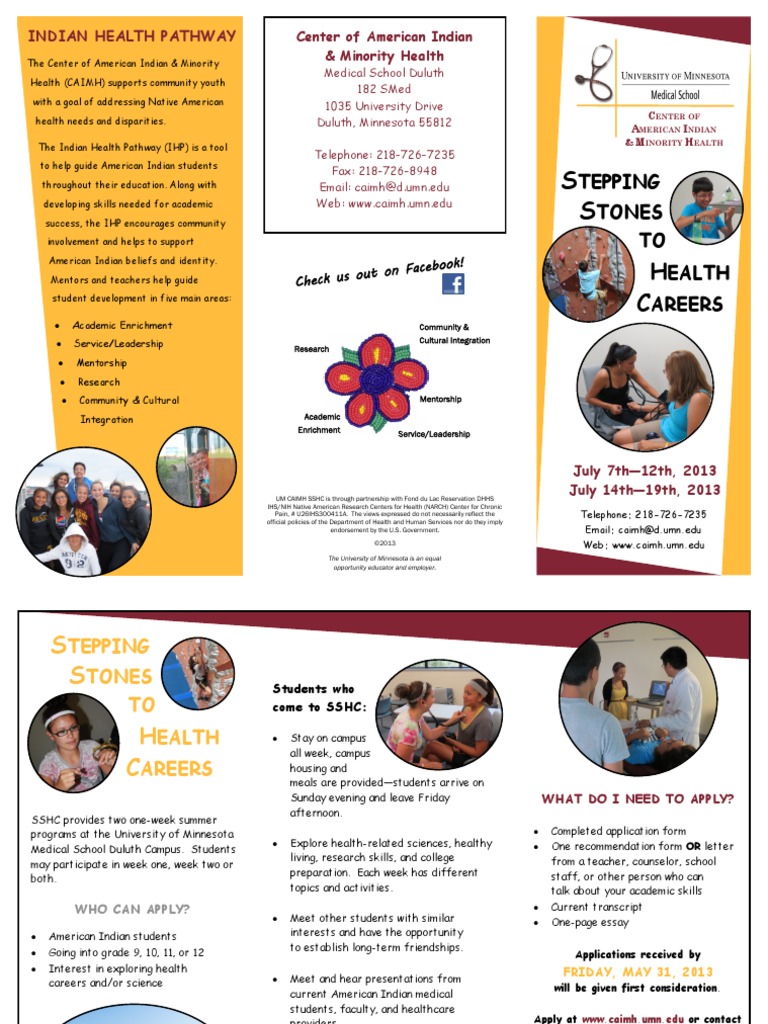 Stepping Stones To Health Careers | PDF | University Of Minnesota ...