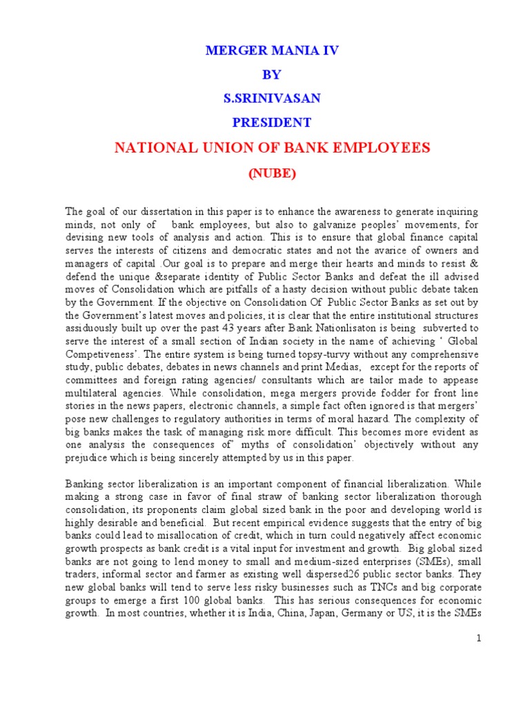 Merger Mania IV | PDF