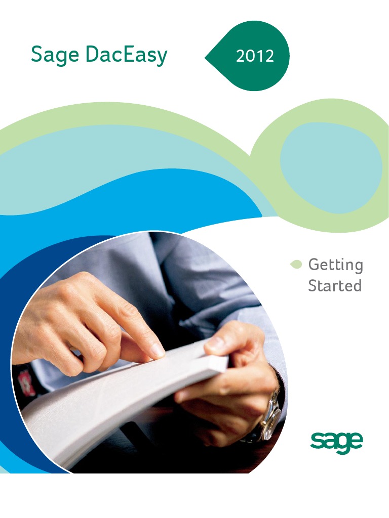 Sage DacEasy Getting Started Guide | PDF | Computer File | Computer Network