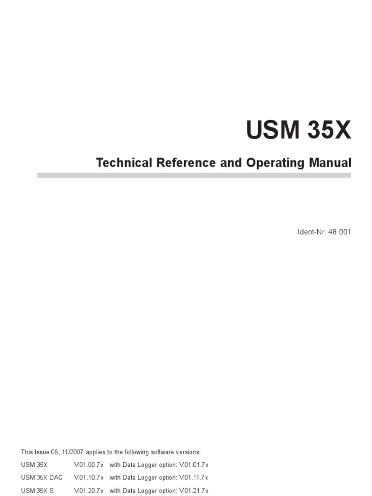 Usm35x EN | PDF | Battery Charger | Battery (Electricity)