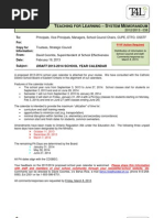 KPRDSB Secondary Calendar 2025-2026 | PDF