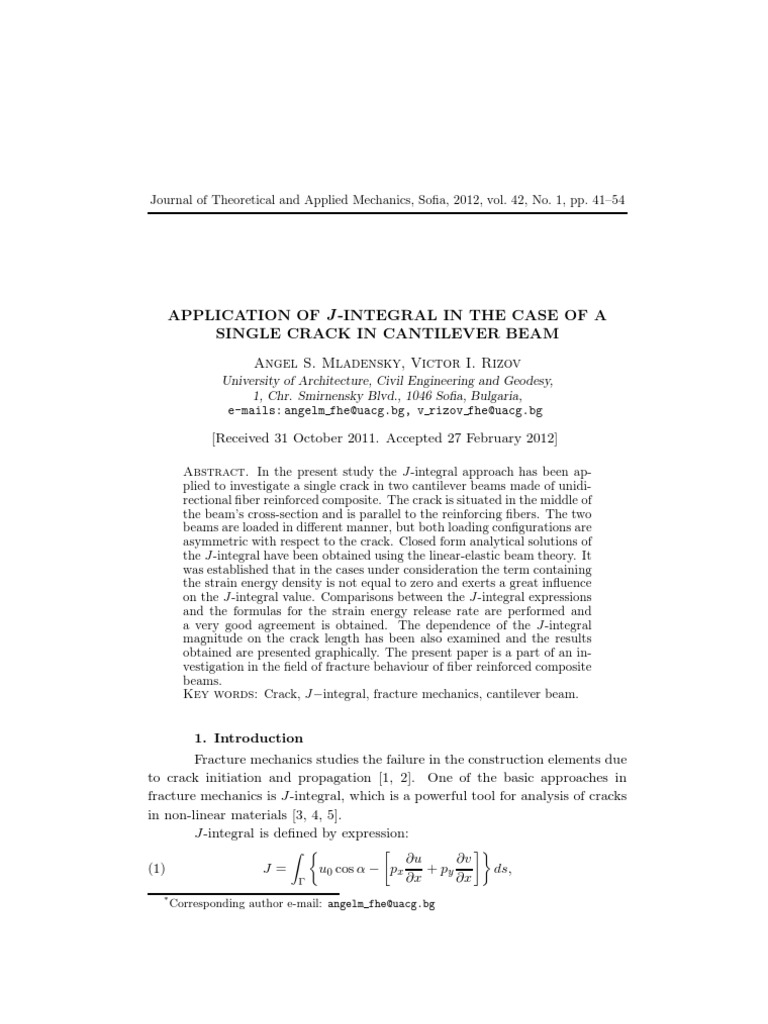 Fem Approach | PDF | Fracture Mechanics | Fracture