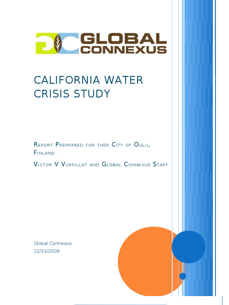 California Water Crisis Study Report | PDF | Compost | Anaerobic Digestion