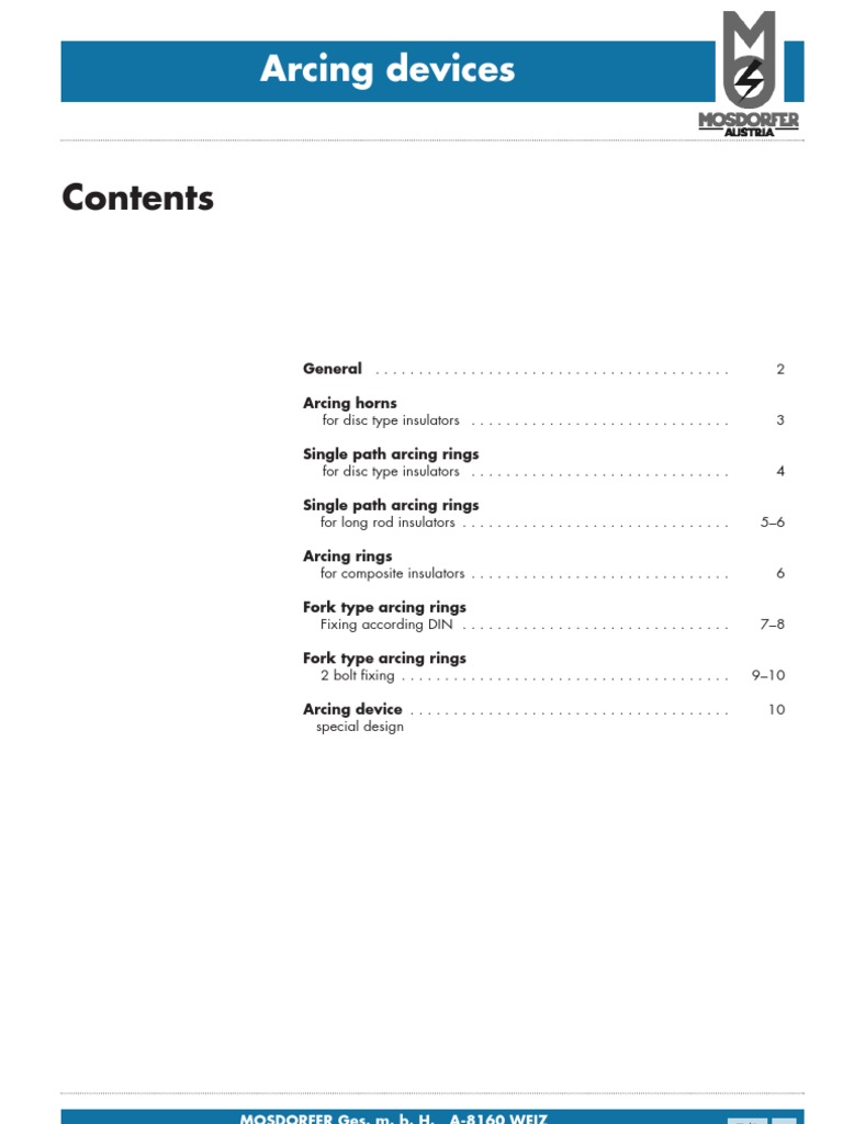 Arcing Devices | PDF | Electric Arc | Insulator (Electricity)