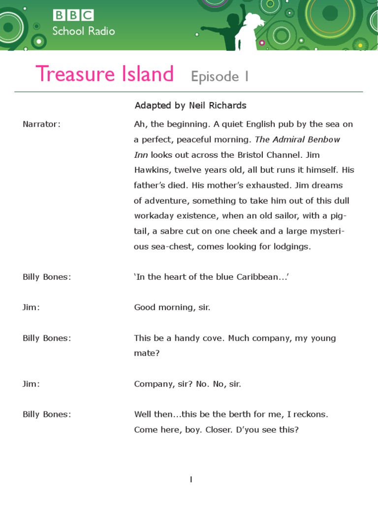 Treasure Island Story 01 | PDF | Treasure Island | Leisure