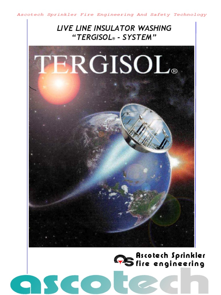 Live Line Insulator Washing | PDF | Insulator (Electricity) | Fire ...