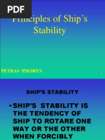 What Are The Three Types of Ship Stability | PDF | Ships | Water Transport