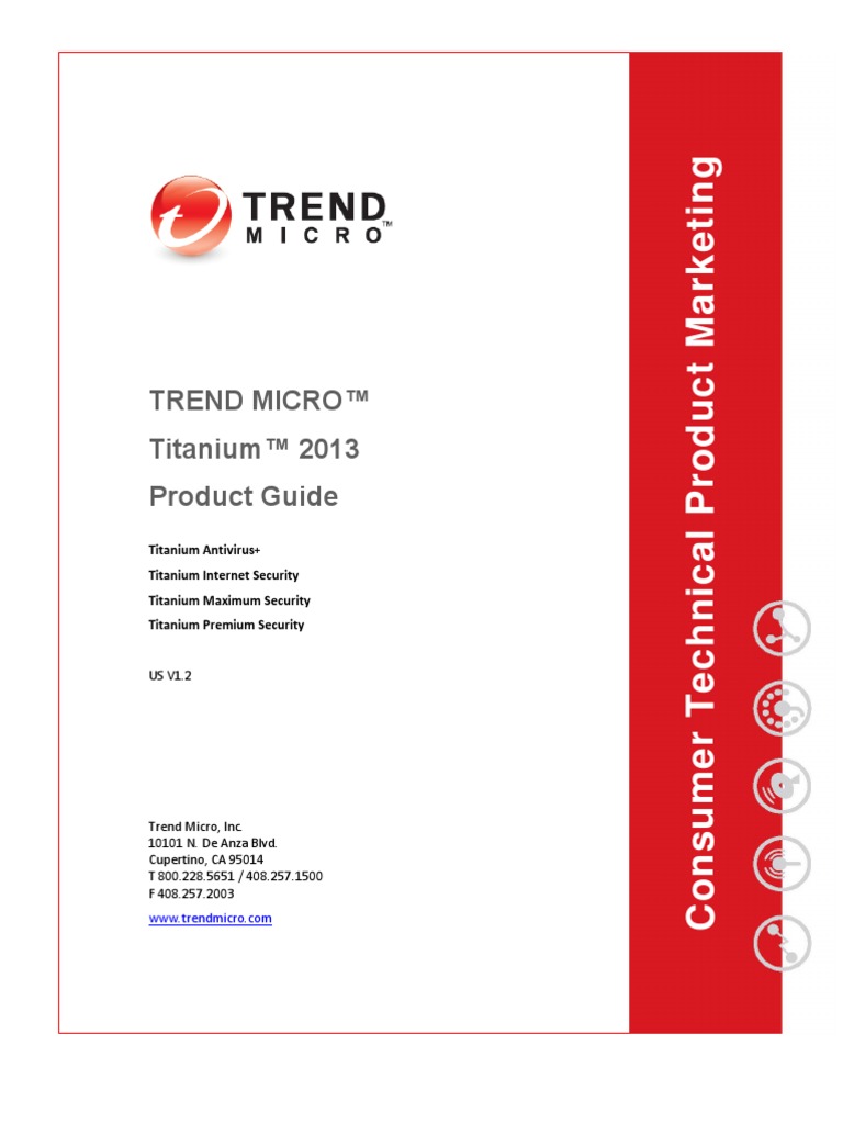 Product Guide Titanium 2013 | PDF | Malware | Antivirus Software