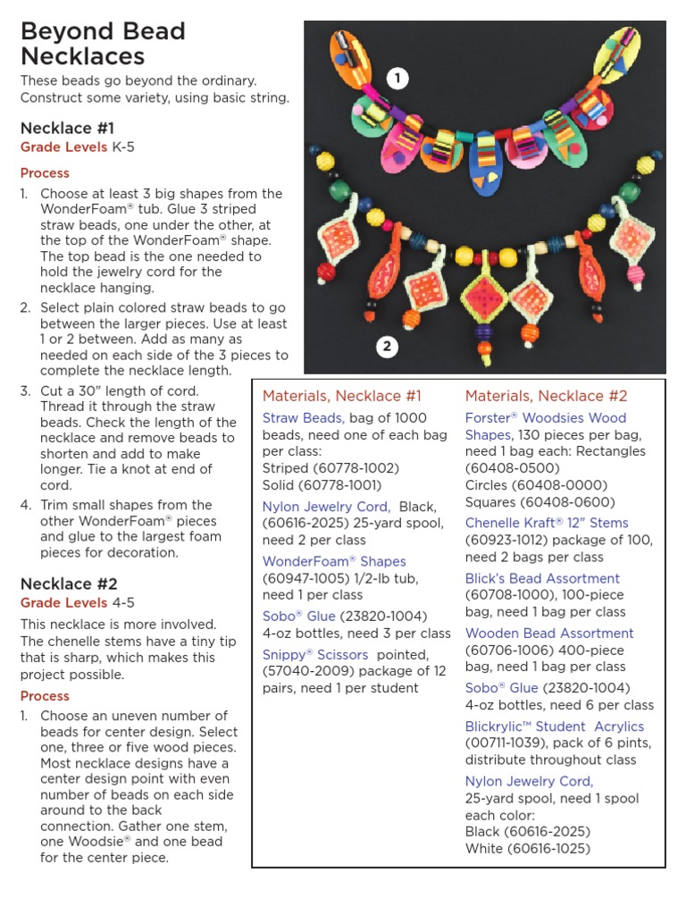 Beyond Beads Beyond Beads | PDF | Bead | Necklace