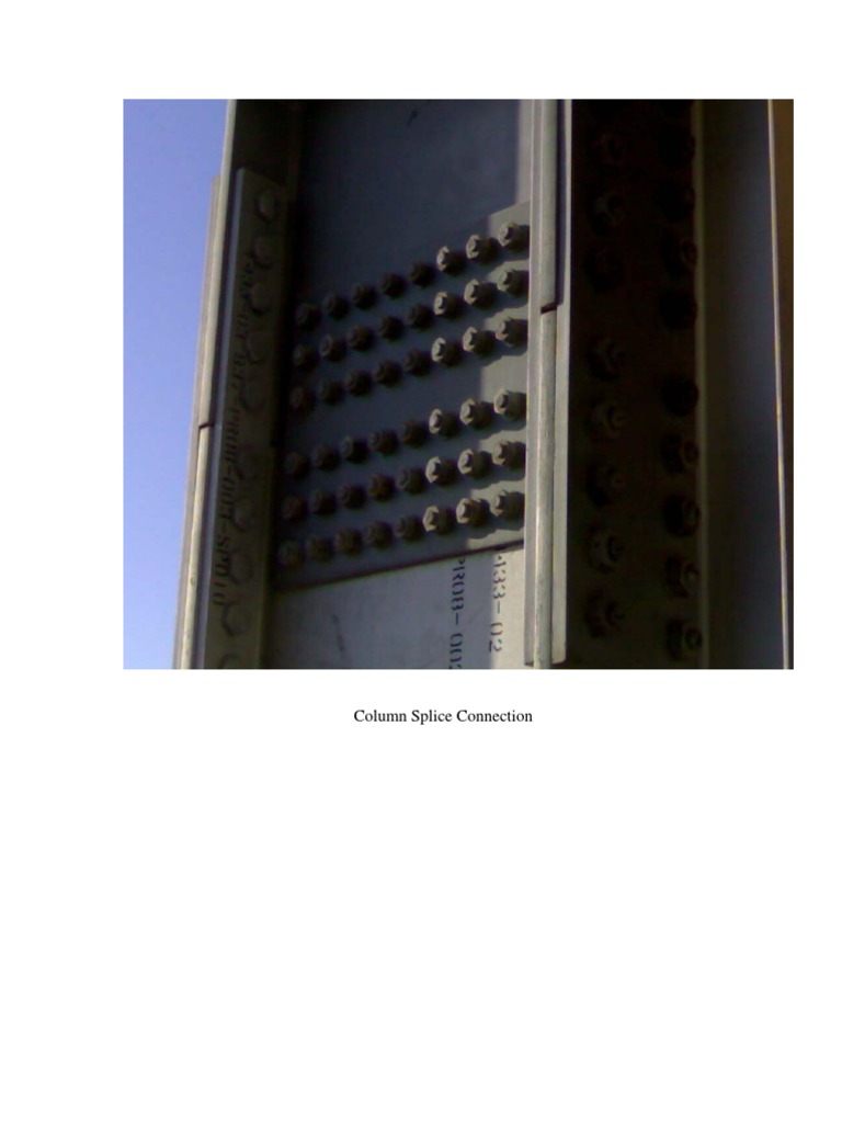 Typical Steel Structual Connection | PDF