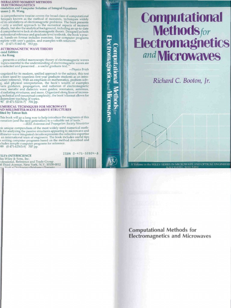 Computational Methods For Electromagnetics and Microwaves | PDF