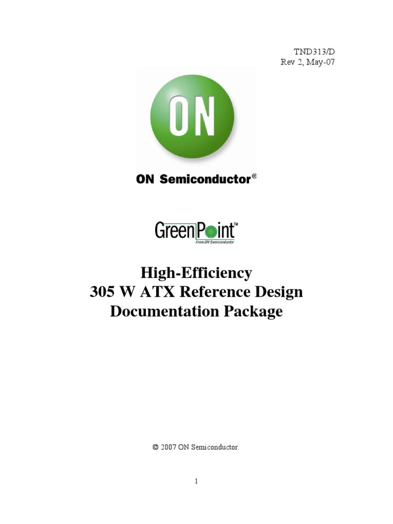 Schema Sursa ATX 305w Psu | PDF | Transformer | Capacitor