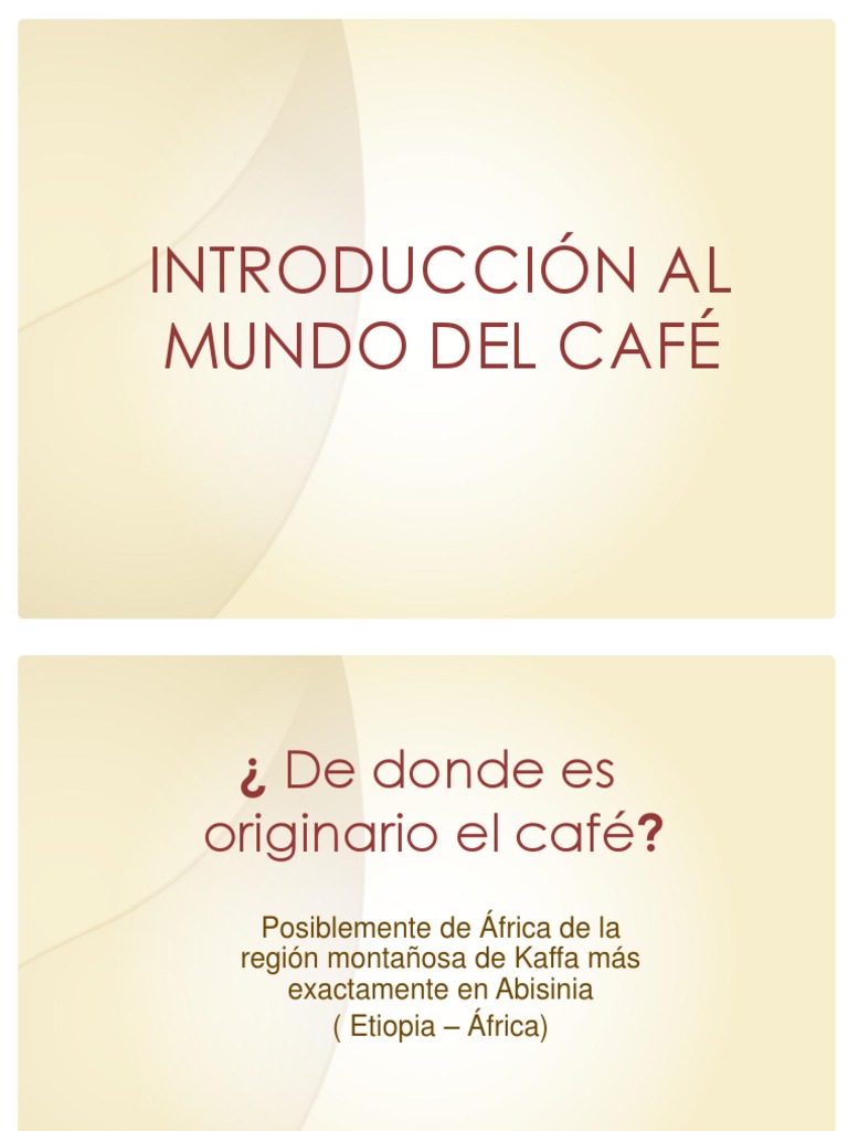 El Mundo Del Café 2012 | PDF | café | Horticultura y jardinería