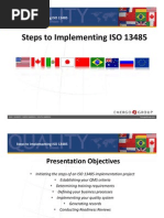 FDA QSR, QMSR, ISO 13485-2016 QMS Internal Audit Checklist | PDF ...