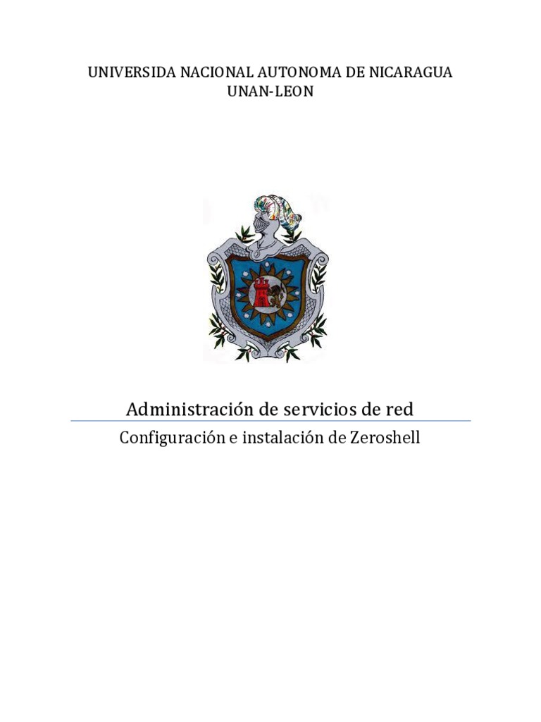 Instalación y Configuración de ZEROSHELL PDF | Descargar gratis PDF | Dirección IP | Servidor web