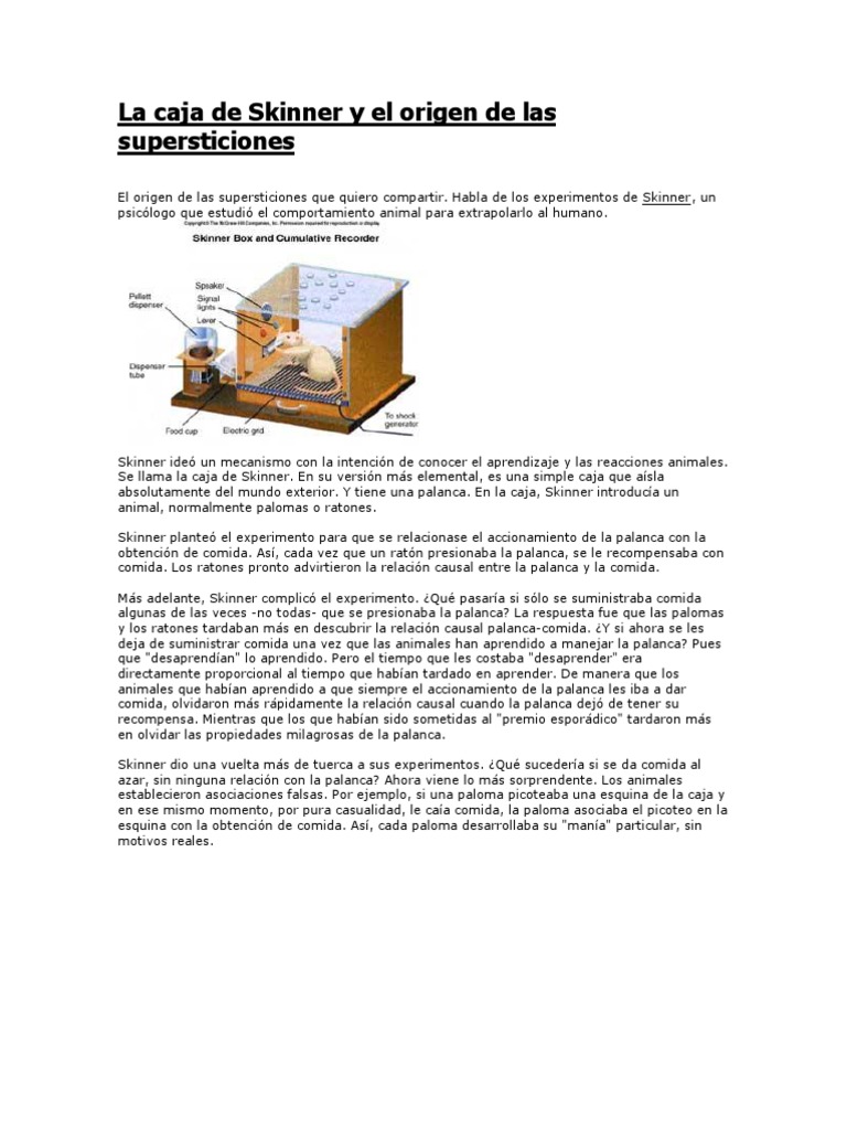 La caja de Skinner y el origen de las supersticiones.docx