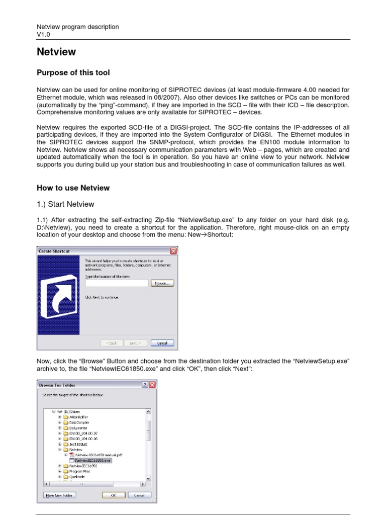 Netview IEC61850 Manual | PDF | Computer File | Web Browser