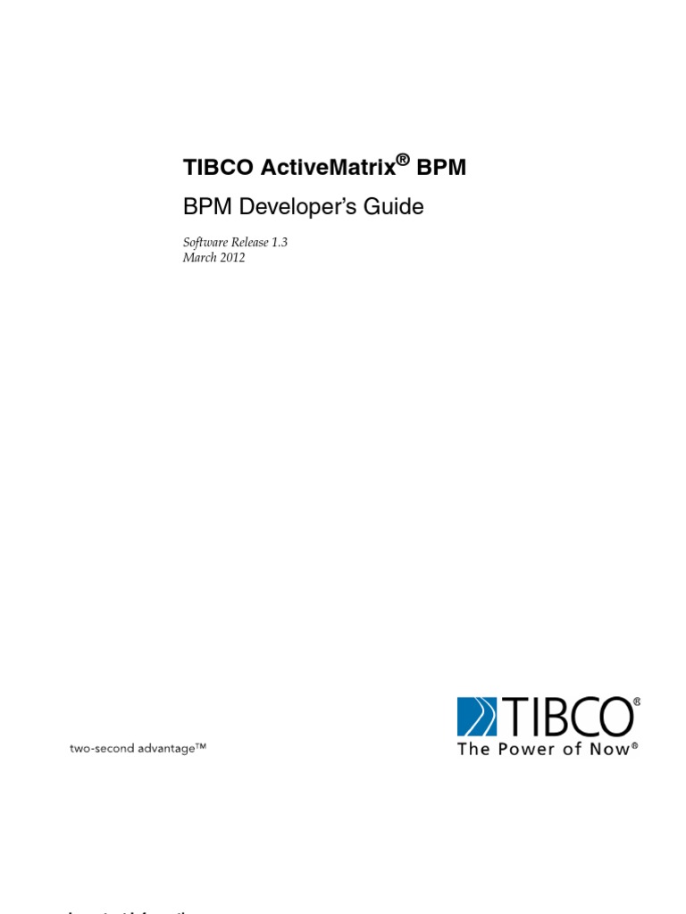 Tib Amx BPM Development | PDF | Application Programming Interface | License