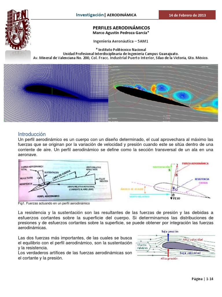 Perfiles Aerodinámicos | Alerón | Avión