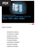 33kv Abb Gis System | PDF | Switch | Electricity