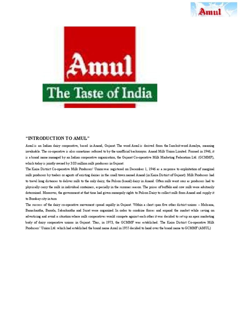 Final Amul Report | PDF | Working Capital | Capital Structure