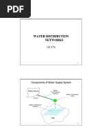 Water Distribution System Design Criteria and Planning | PDF | Pump | Water