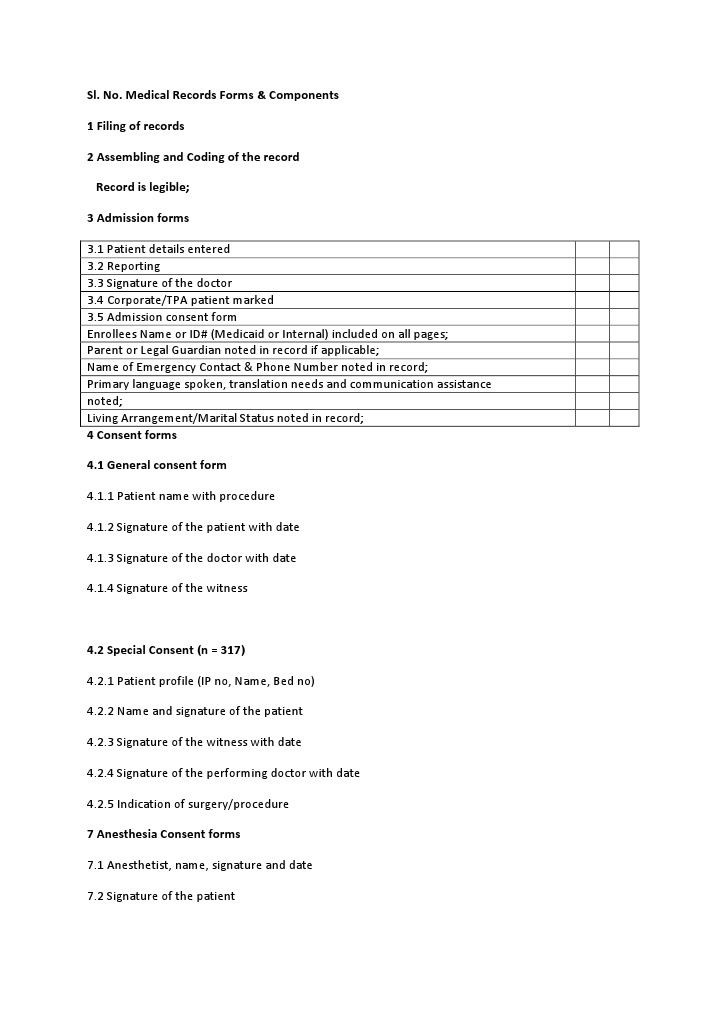 mrd checklist.docx | Patient | Signature