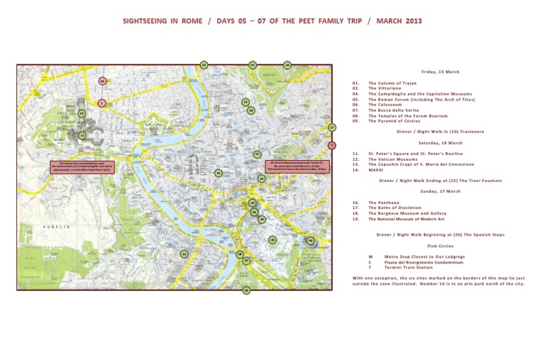 .60 Rome Master Map | PDF