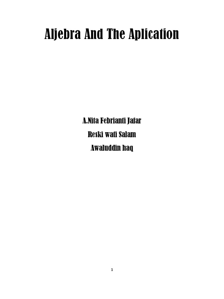 Algebraic Expressions Guide | PDF | Fraction (Mathematics) | Multiplication