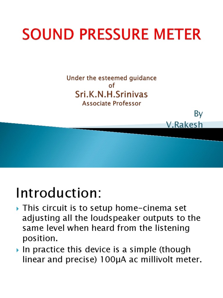 Sound Pressure Meter (08-4c4) | PDF | Operational Amplifier | Amplifier
