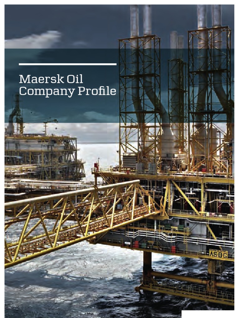 MAERSK Company Profile | PDF | Petroleum | Business