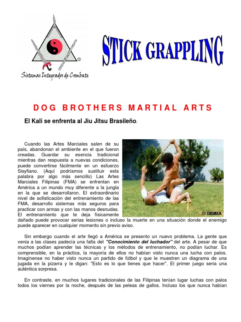 Stick Grappling | PDF | Jiu Jitsu Brasileño | Jiujitsu