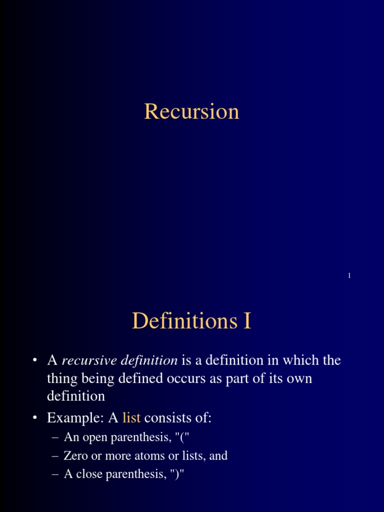 03 Recursion | PDF | Recursion | Parameter (Computer Programming) 03 Recursion | PDF | Recursion | Parameter (Computer Programming)